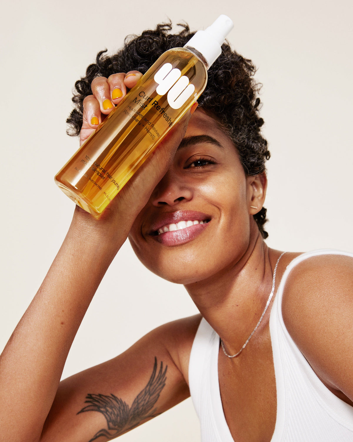 Curl Refresher Mist with Rosemary and Hemi15 - 4U by Tia - 4U by Tia